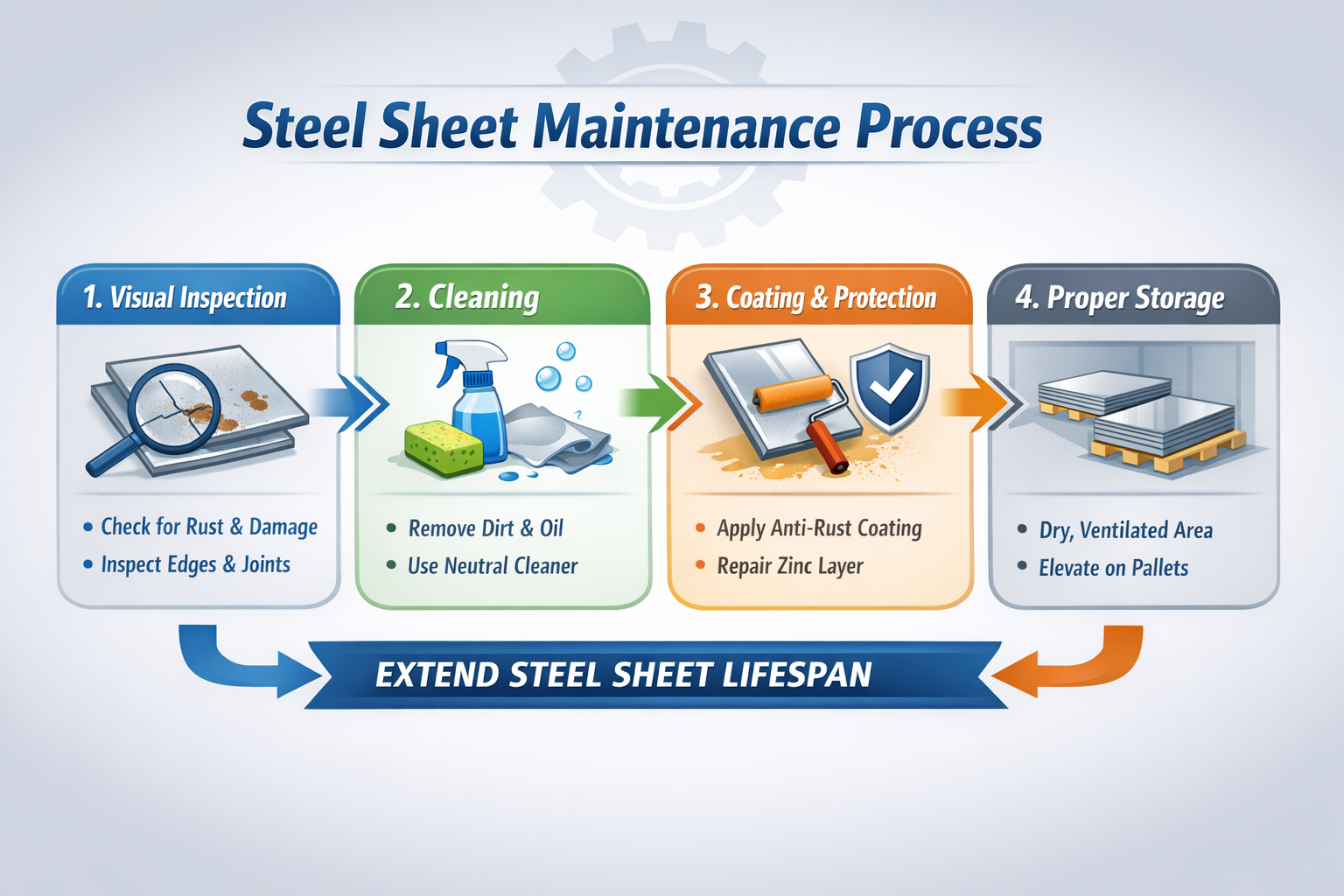 Maintenance Guide for Hot-Rolled, Cold-Rolled, and Galvanized Steel ...